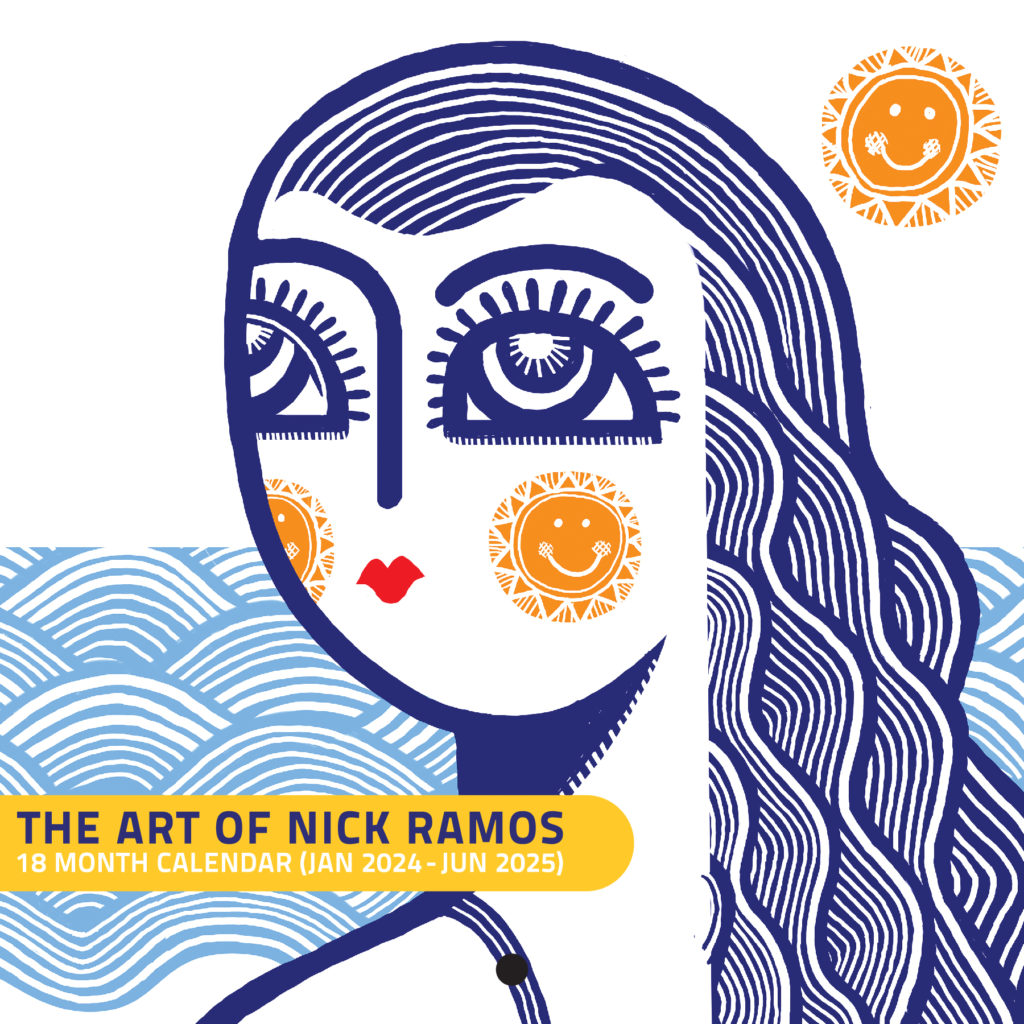 The Art of Nick Ramos 2024-25 (18 Month Calendar) – Nick Ramos